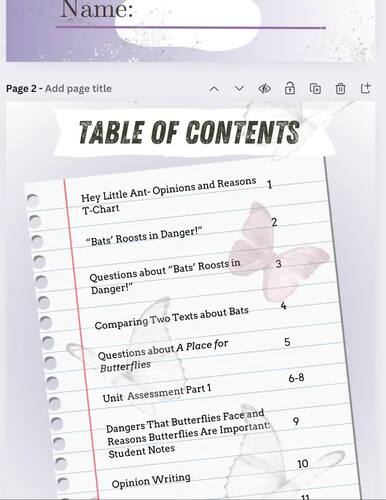 EL Education: Grade 2: Module 4: Unit 2: Protecting Pollinators Notebook