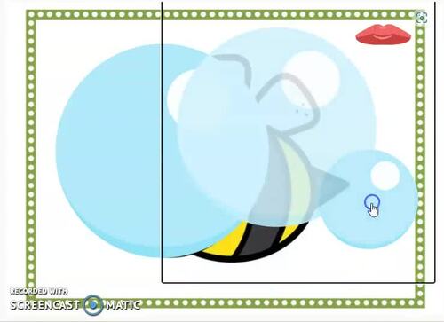 Bubble Pop Artic Initial B sound BOOM CARDS by One Silly Sausage Speech