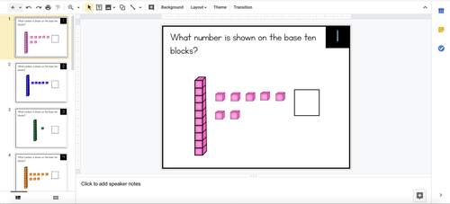 Numbers 1-20: Base 10 Task Cards for Distance Learning by Shannon Zamora