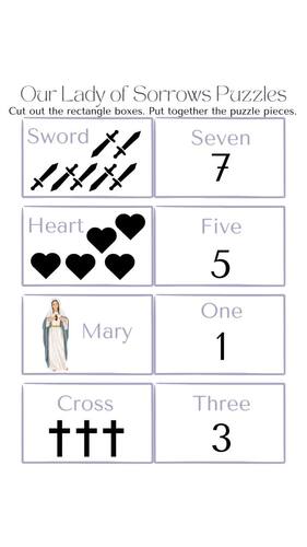 Our Lady of Sorrows Bundle by Washington Homestead | TPT