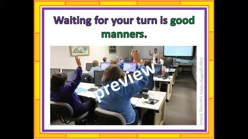 Good and Bad Manners–Flash,Task Activities Slides. All Real images ...