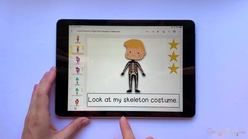 Halloween Emergent Reader Activities Preschool & Kindergarten by ...