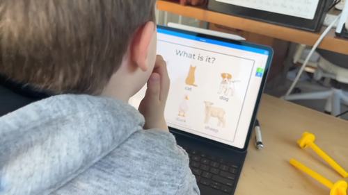 Sounds to Speech: The Bow Book Boom Cards E-Book by Therapy Queen Bee