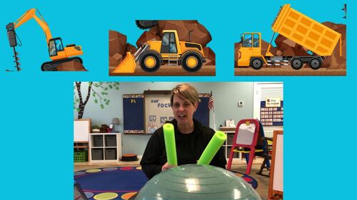 Sensory Drumming: At the Construction Site by Stepping Stones Songbook