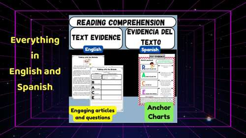 Respond to Reading - Text Evidence - Evidencia del Texto RACE method