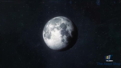 Premium 4K (Ultra High Definition) Video - Approaching The Moon | TPT