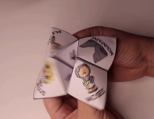 Transfiguration of Christ, Bible Cootie Catcher Craft, Sunday School ...