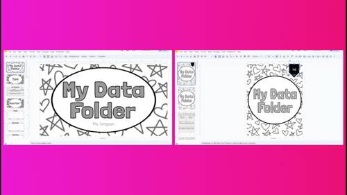 BUNDLE - Student Goals and Data Conference Folder - Presentation ...