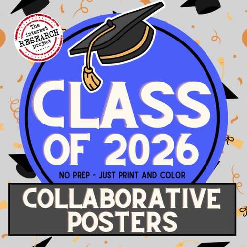 Class of 2025 Collaborative Posters featuring 5 Designs for Graduation