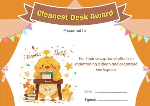 Kids Award Certificate: 20 Awards PDF files with Color + B&W, Editable ...