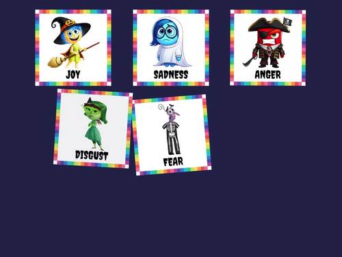 Halloween Activity Game | Fall Halloween Inside Out Floor Memory Match Game