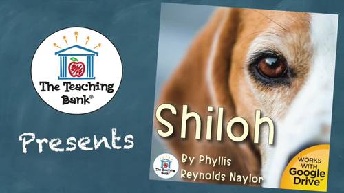 Shiloh Novel Study Book Unit by The Teaching Bank | TpT