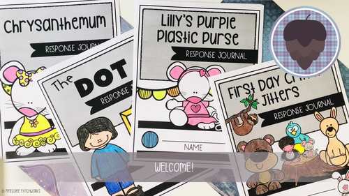 Back to School BUNDLE Reading Response Literacy Unit for 1st and 2nd Grade