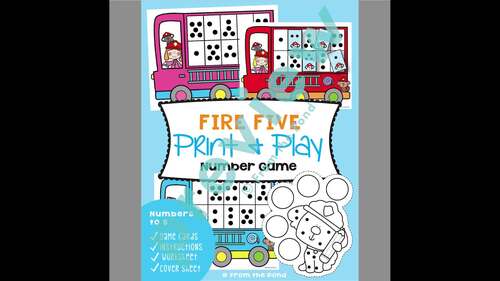 Addition to Make 5 Activity and Number Math Craft by From the Pond