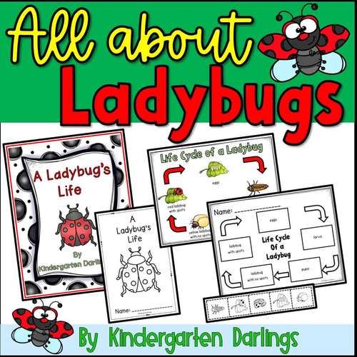 Ladybug Printable Literacy Activities & Non-Fiction Emergent Readers ...
