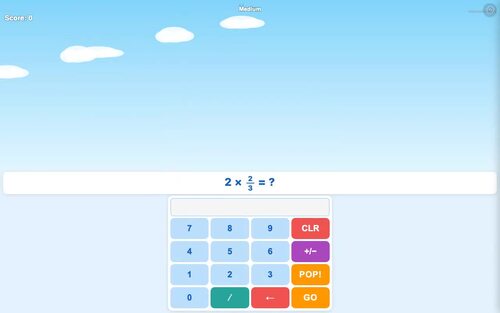 4th Grade Multiplying Fractions Math Game | Independent Math Practice