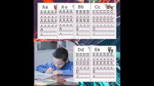 Dyslexia Handwriting PLUS Flashcards -BUNDLE by Joy-Eli | TPT