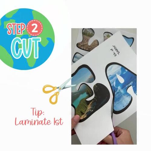 Earth Day Bulletin Board Kit - Print and Go Environmental April Display