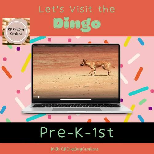 Virtual Field Trip- Alphabet Zoo: Dingo, Presentation Worksheets