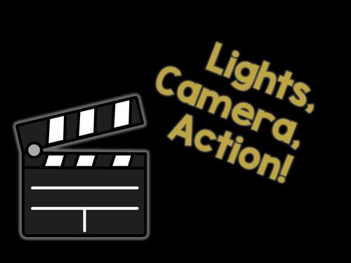 Digital Star Student of the Week Google Slides Hollywood Theme by A ...