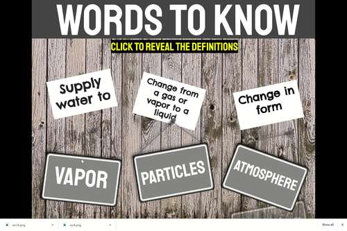 Water Cycle Interactive Google Slides™ Presentation - Earth Science ...
