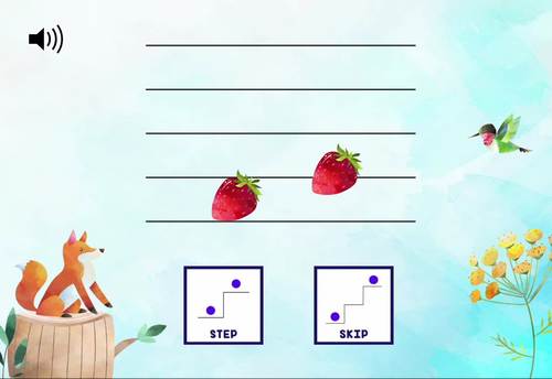 Pre-Reading Step Skip Music for Beginner Piano and Elementary, Music ...