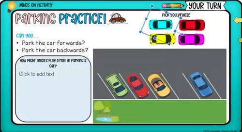 Grade 5 Angles NEW Ontario Math Digital Google Slides : E2 . Measurement