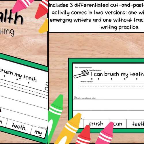 Kinder & 1st Brushing Teeth & Science Visual | Procedural Sequence ...