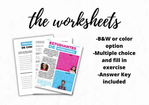 Reading for Novice Spanish - Hobbies Likes Dislikes - Printable and Digital