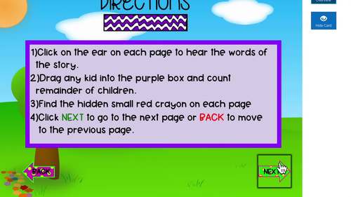 10 SMART KIDS A Digital Interactive Back to School Story by Speechie Trish