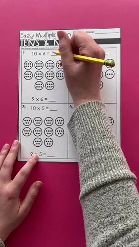 Easy Multiplication Facts: Zeros, Ones, Fives, Nines, Tens | TPT