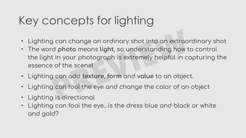 Photography Lighting Types by Brushes and Pixels | TPT