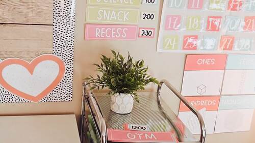 Editable Brights Classroom Decor Starter Bundle • Templates • Year ...