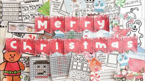 Christmas Party Pack- Disney Christmas Activities-Theme Day | TPT