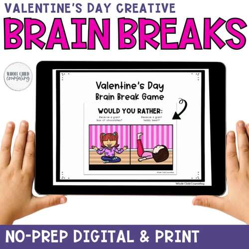 Would You Rather Valentine's Day Party Games Google Slides and Yoga ...