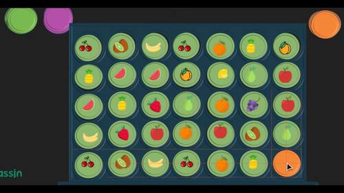 EDB 4 en Line Frutas Interactivo by Fun-Ele | TPT