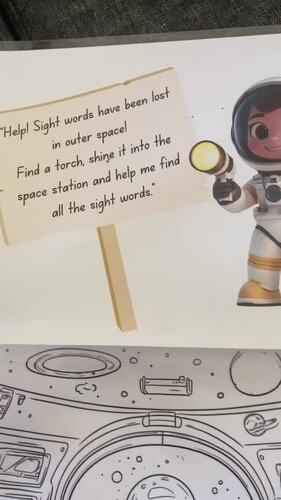 Kindergarten I Spy Sight Words | Foundation Sight Word | High Frequency ...