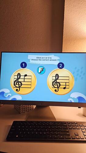 Treasure Hunt Treble Clef Interactive Elementary Music Activity Game