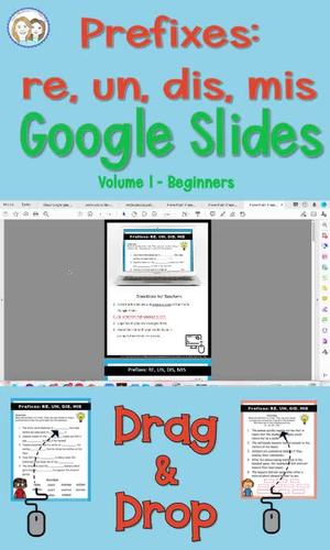 Prefix Worksheets | Google Slides | Digital Activity | TpT