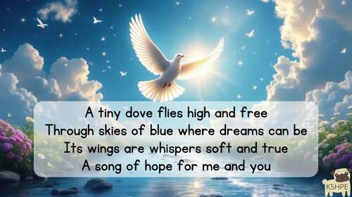 Music: Shining Like Peace Choir Song Classroom Songs Reading Lyrics ...