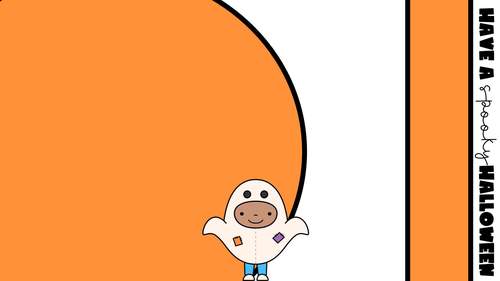 Dollar Deal Halloween Ghost PowerPoint Google Slide Templates | TPT