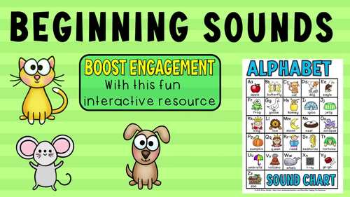 beginning sounds activities teachers pay teachers by Murphys lesson design
