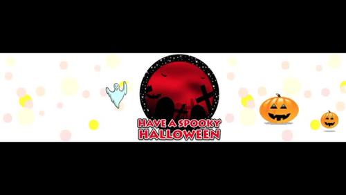 Google Classroom Anime Banner - Spooky Halloween by Olivia and Becky