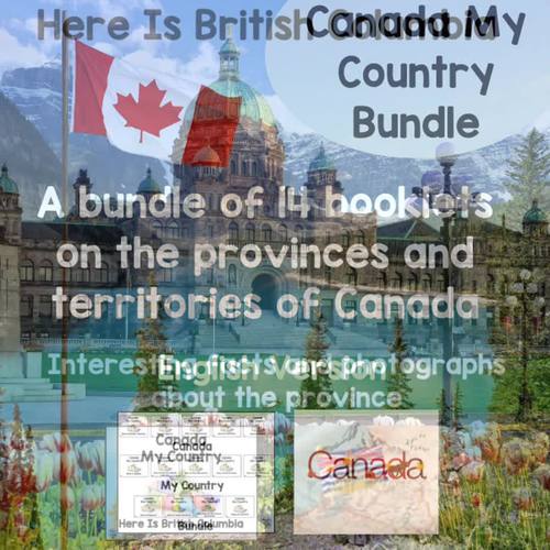 Canadian Provinces and Territories Research Bundle by Diamond Mom