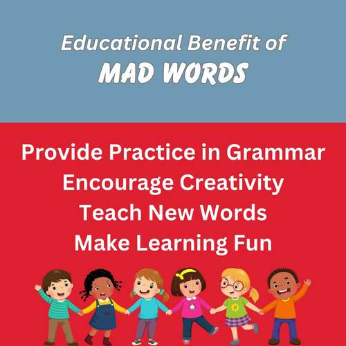 MAD WORDS Silly Story Fill-Ins: Unleash Imagination and Boost Grammar ...