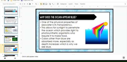 Properties of Seawater Lesson Guided Notes and Assessment by Secondary ...