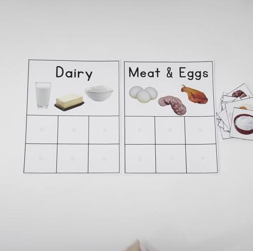 FOOD Groups Vocabulary Cards Activities Worksheets Fruits and ...