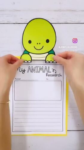 My Animal Research Report Writing | Informative Writing |Graphic ...