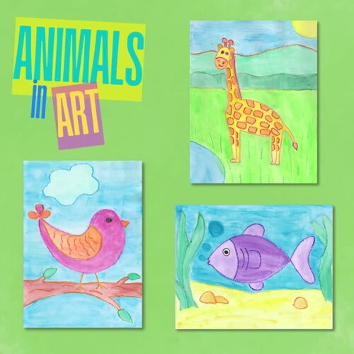 LIFE SCIENCE in ART Bundle – Animals, Plants, Nature Art Projects – 1st ...