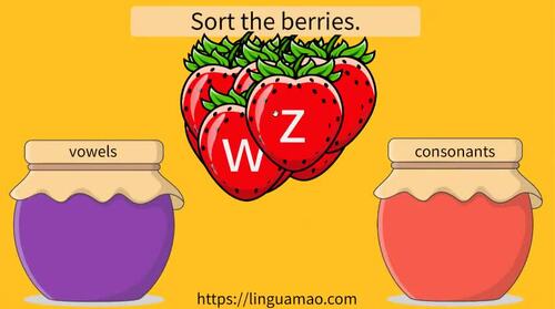 Consonants And Vowels Interactive Sorting Game. by Linguamao ESL